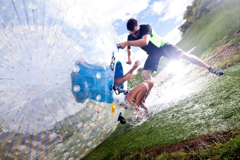 Rotorua: ZORB Inflatable Ball Rides - Key Points
