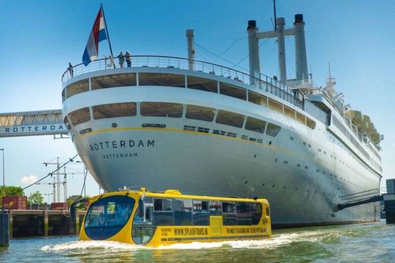 Rotterdam: 1-Hour Sightseeing Splash Tour - Highlights of the Tour