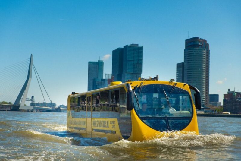 Rotterdam: 1-Hour Sightseeing Splash Tour - The Breakdown of the Itinerary