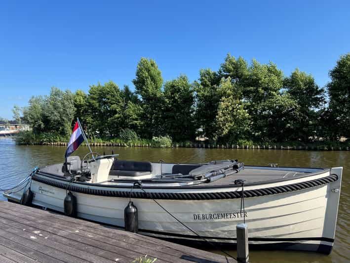Rotterdam: green heart Midden-Delfland: Luxury Boat Tour - A Scenic Journey through South Holland’s Green Heart