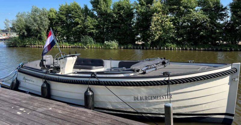 Rotterdam: green heart Midden-Delfland: Luxury Boat Tour - The Itinerary: What to Expect