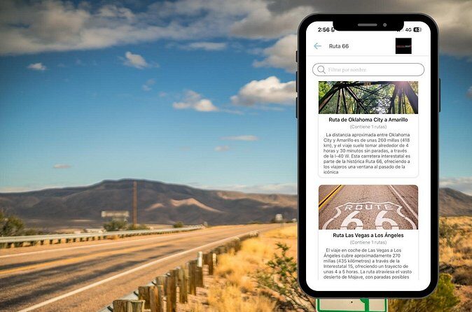 Routes POR Route 66 with Audio Guide - Day 5: From Santa Fe to Las Vegas