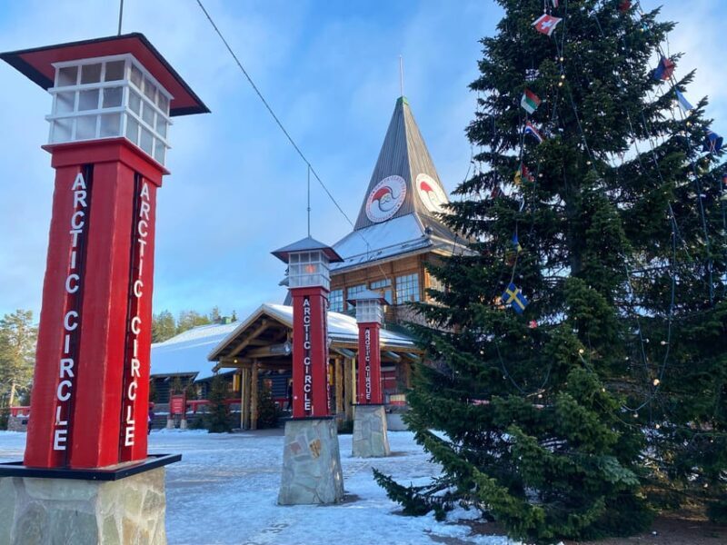 Rovaniemi: Guided Tour of Santa Claus Village with Pickup - The Itinerary in Detail