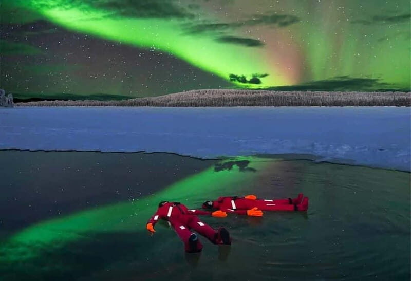Rovaniemi: Ice Floating in Forest Lake with Aurora Borealis - An In-Depth Look at the Ice Floating Tour