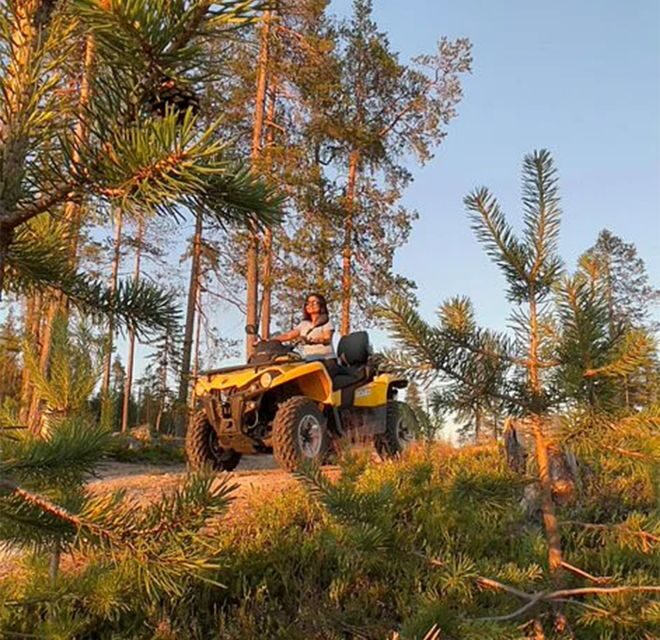 Rovaniemi: Midnight Sun, ATV Ride During The Golden Hour - Key Points