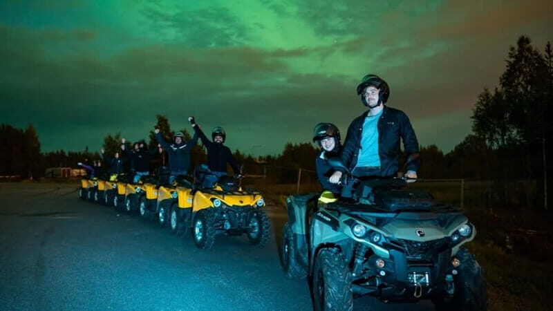 Rovaniemi: Northern Lights Quad Bike Tour - How the Tour Is Structured