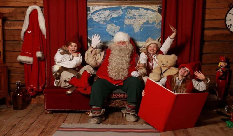 Rovaniemi: SantaPark and Santa Claus Village Day Tour - Key Points