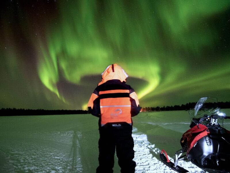 Rovaniemi: Search for Northern Lights Snowmobiling Trip - Authenticity and the Arctic Spirit