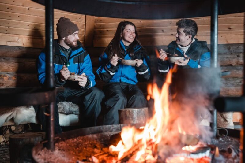 Rovaniemi: Snowmobile and Ice Fishing Adventure with Lunch - Key Points