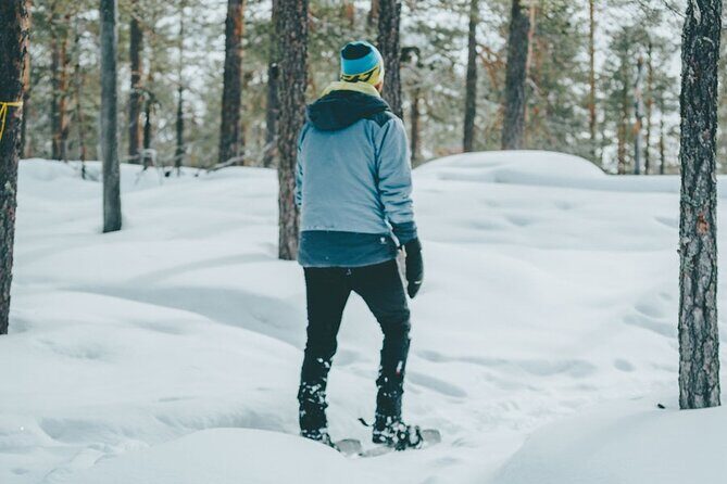 Rovaniemi: Snowshoeing in a magical snowy forest - Cozy Fire and Cultural Insights