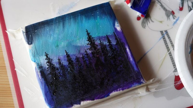 Rovaniemi: Workshop - Aurora painting - Final thoughts: who should sign up?