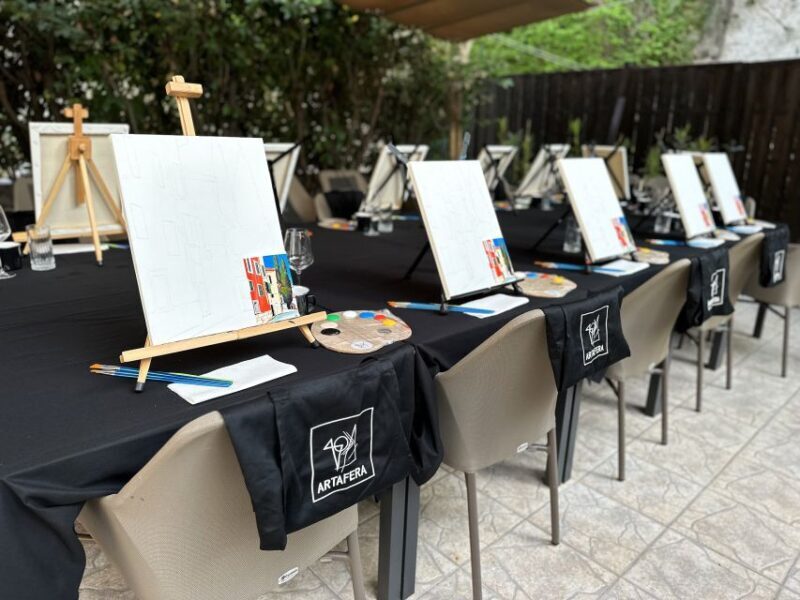 Rovinj: Artafera painting workshops - Paint, wine & more - Introduction to the Rovinj Painting Workshop Experience
