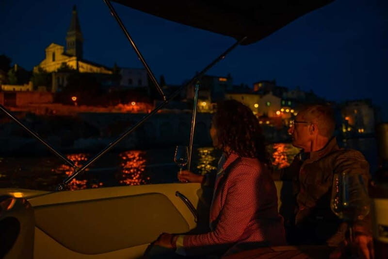 Rovinj: Luxury Old Town Night Cruise with Drinks - Key Points