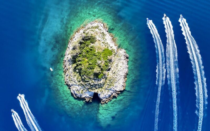 Rovinj or Vrsar: Lim Fjord & Rovinj islands Speedboat Tour - Key Points