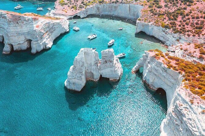 Royal Blue Half Day Private Tour to Kleftiko Milos - Discover the Magic of Milos with the Royal Blue Half Day Private Tour to Kleftiko