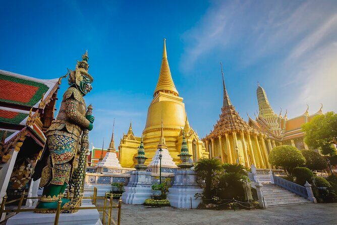 Royal Grand Palace Emerald Buddha and Reclining Buddha Group Tour - Key Points