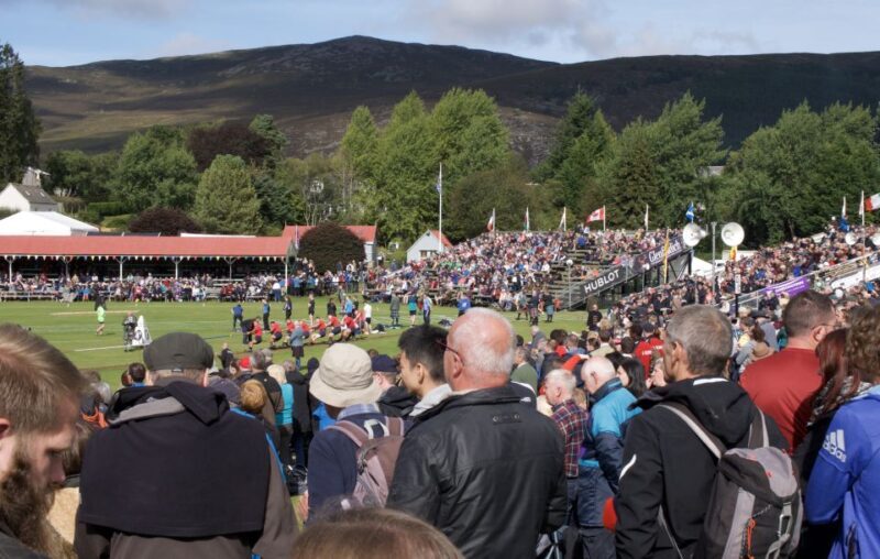 Royal Highland Braemar Gathering, transfer from Edinburgh - Key Points