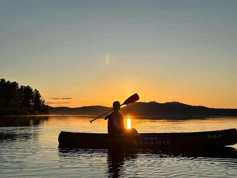 Ruka : Summer evening canoeing on the lake Rukajärvi - Introduction: Why Consider a Finnish Lake Canoe Experience?