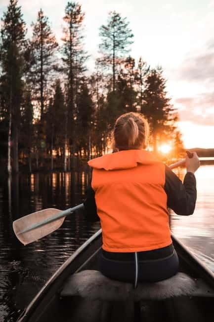 Ruka : Summer evening canoeing on the lake Rukajärvi - In-Depth Look at the Itinerary