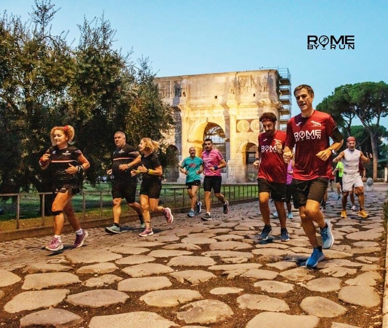 Running Tours Rome 9km [shared or private] - Key Points