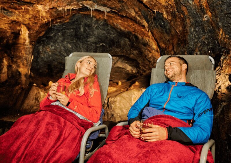 Saalfeld: Relaxation in the natural healing tunnel - Key Points