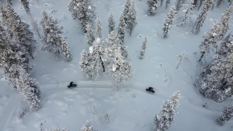 Saariselkä: Guided Fatbike Tour - The Itinerary in Detail