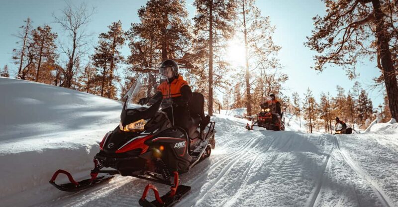 Saariselkä: Snowmobile Ride with Hot Drinks - The Itinerary in Detail