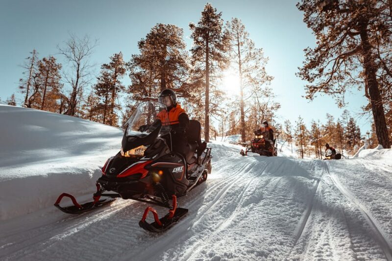 Saariselkä: Snowmobile Ride with Hot Drinks - The Experience for Different Travelers