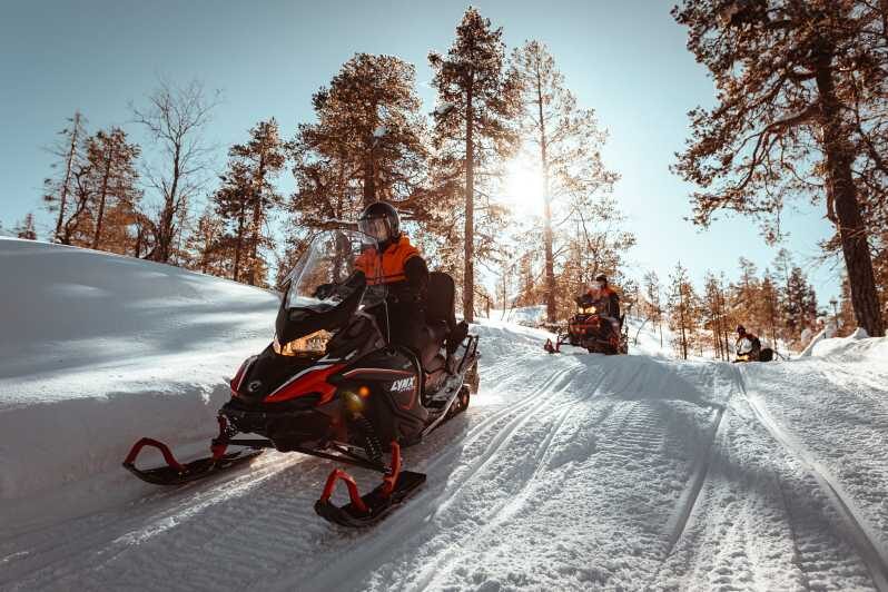 Saariselkä: Snowmobile Ride with Hot Drinks - The Sum Up