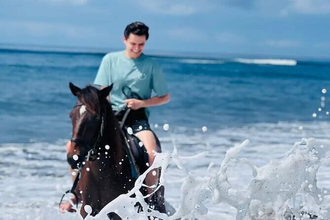 Saba Beach Horse Riding Bali Beach Horse Back Riding - Key Points