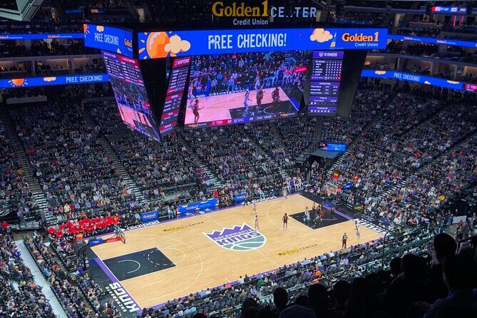 Sacramento Kings Basketball Game at Golden 1 Center - Experience the Thrill of a Sacramento Kings Game at Golden 1 Center