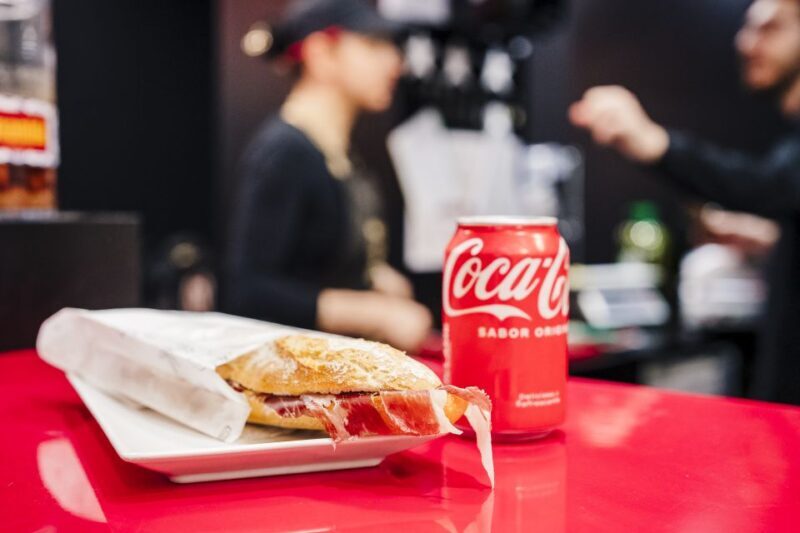 Sagrada Familia Jamón Iberico Sandwich & Drink To Go - Key Points