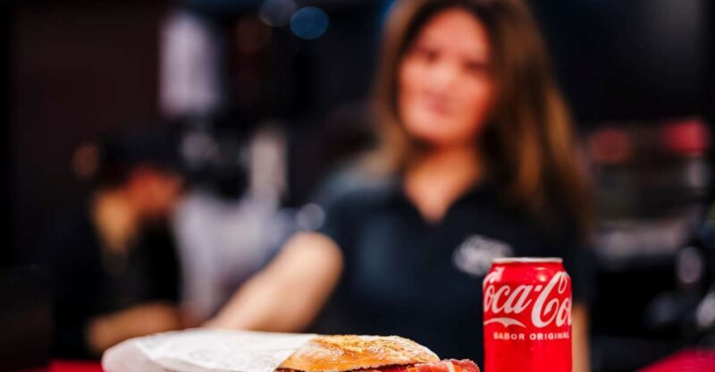 Sagrada Familia Jamón Iberico Sandwich & Drink To Go - A Detailed Look at the Sagrada Familia Jamón Iberico Sandwich & Drink To Go