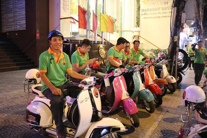 Saigon After Dark Vespa Street Food Tour + Live Music 4 hours - FAQ