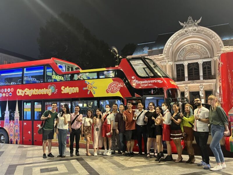Saigon: City Sightseeing 45-Minute Panoramic Night Tour - The Itinerary: What You See and Why It Matters
