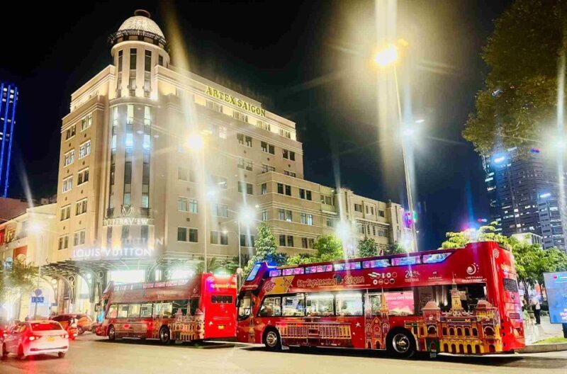 Saigon: City Sightseeing 45-Minute Panoramic Night Tour - Whats Included and What’s Not