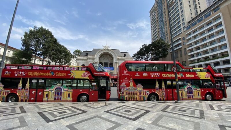 Saigon: City Sightseeing Hop-On Hop-Off Bus Tour - Getting Started: Tickets and Scheduling