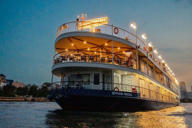 Saigon Dinner Cruise Buffet or Set Menu with Live Music - Key Points