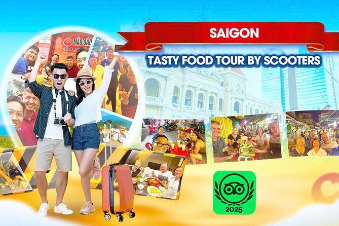 Saigon - Tasty Food Tour By Scooters - Key Points