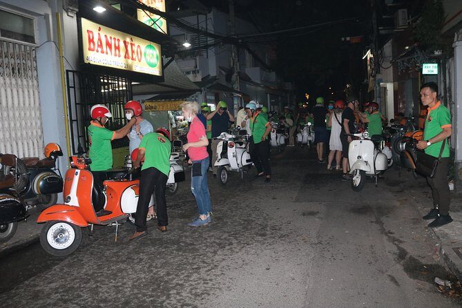 Saigon Vespa By Night Street Food Tour 4,5 Hours - The Ride and the Route