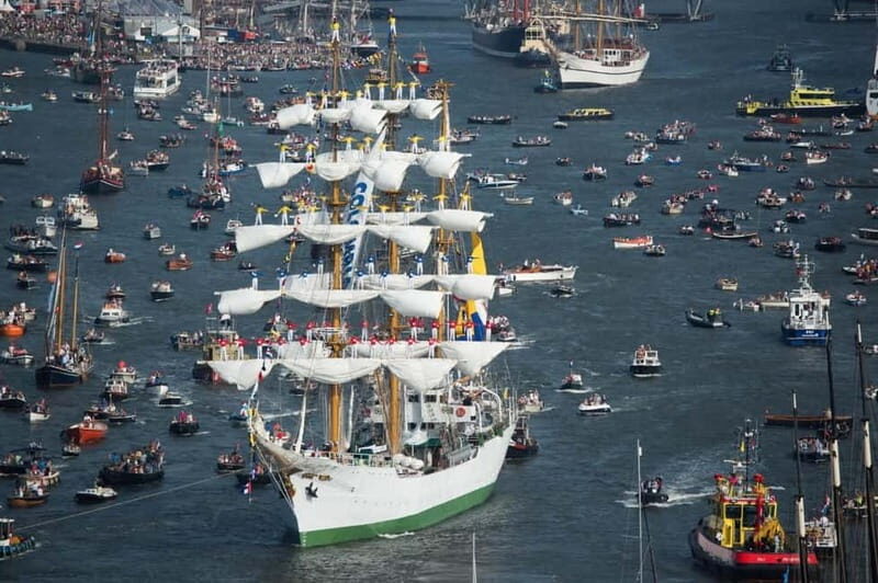 SAIL 2025 Cruise from Central Station - official route - Key Points