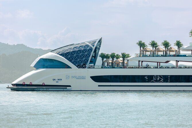 Sail Halong Bay in Luxury Dolphin Day Cruise with Panoramic Views - Transportation, Timing, and Group Size