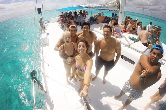 Sailing Catamaran Party to Isla Mujeres from Cancun - Return and Overall Timing
