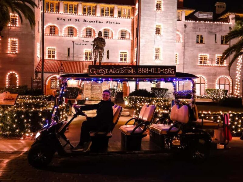 Saint Augustine Nights of Lights EV Ride - A Cozy Ride Through Holiday Lights