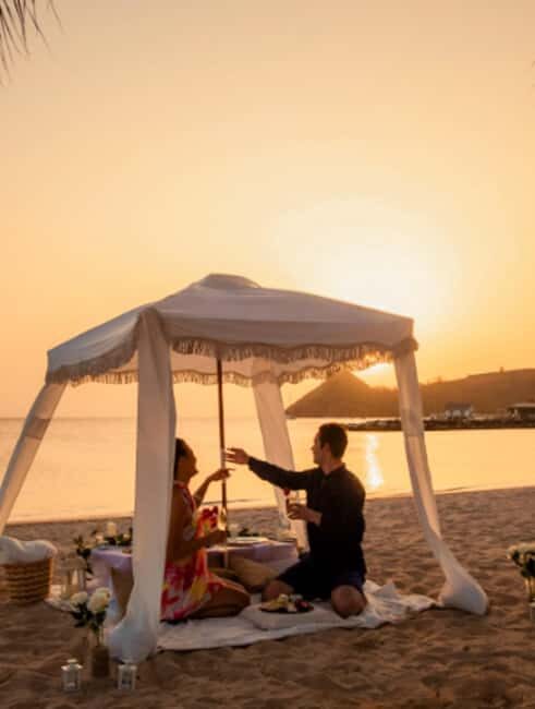 Saint Lucia: Sunset Soirée Beach Cabana Picnic - Authentic Reviews and Real Experiences