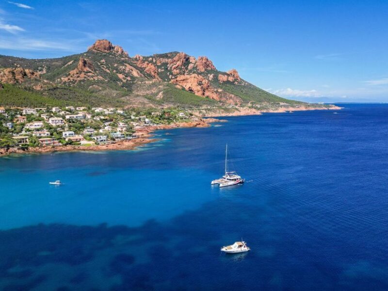 Saint Raphael : Cap Taillat Full Day and Meal Cruise - Key Points