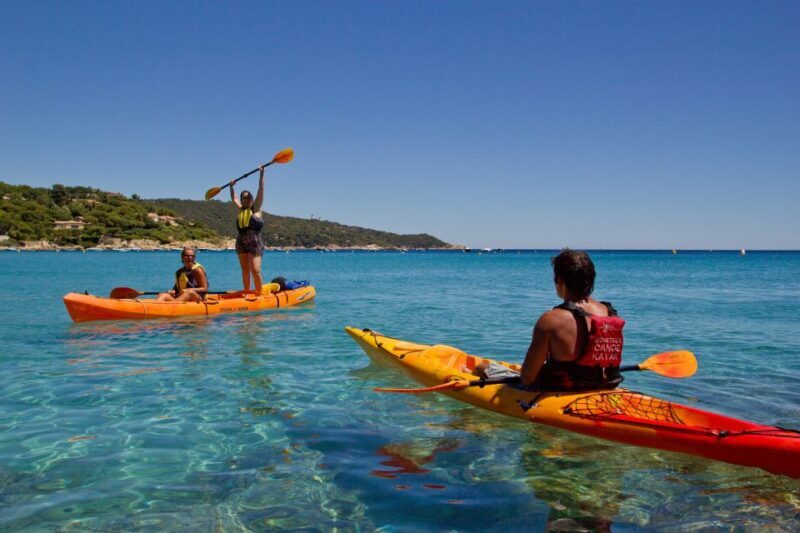 Saint-Tropez: Kayak Experience in Ramatuelle Reserve - Cliff Jumping and Snorkeling: A Perfect Combo