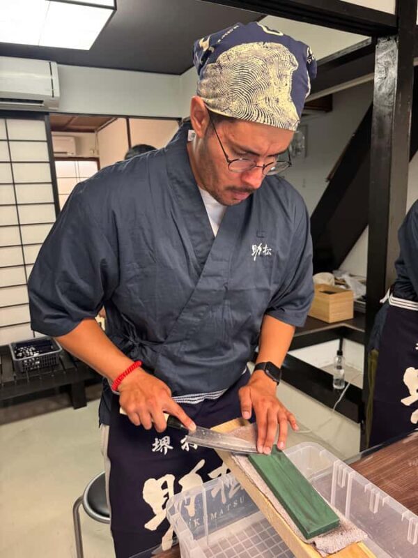 Sakai: Japanese Knife Sharpening Experience - Who Should Book This Tour?