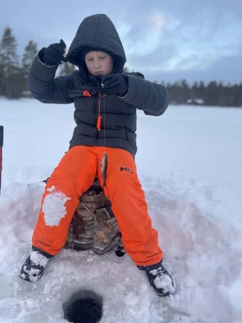 Sälen: Ice Fishing Experience - An Authentic Swedish Ice Fishing Experience