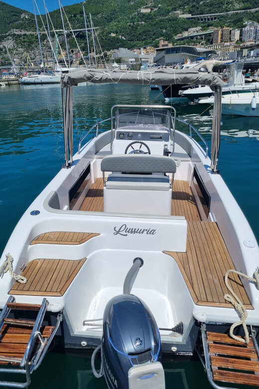 Salerno: Boat Rental for Amalfi Coast (License-Free) - The Sum Up